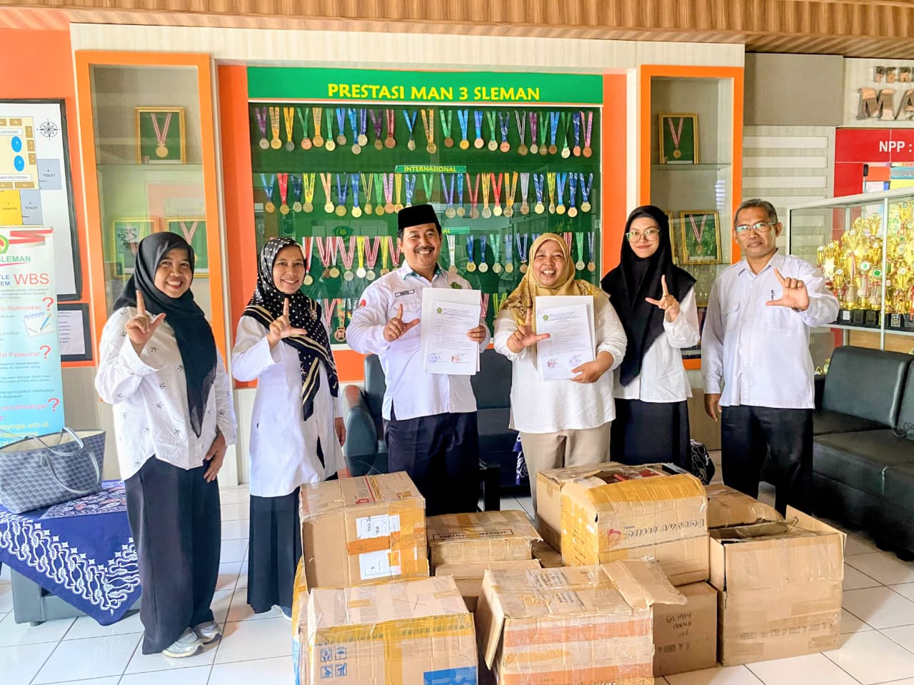 Perpustakaan Madrasah Aliyah Negeri III Sleman Yogyakarta
